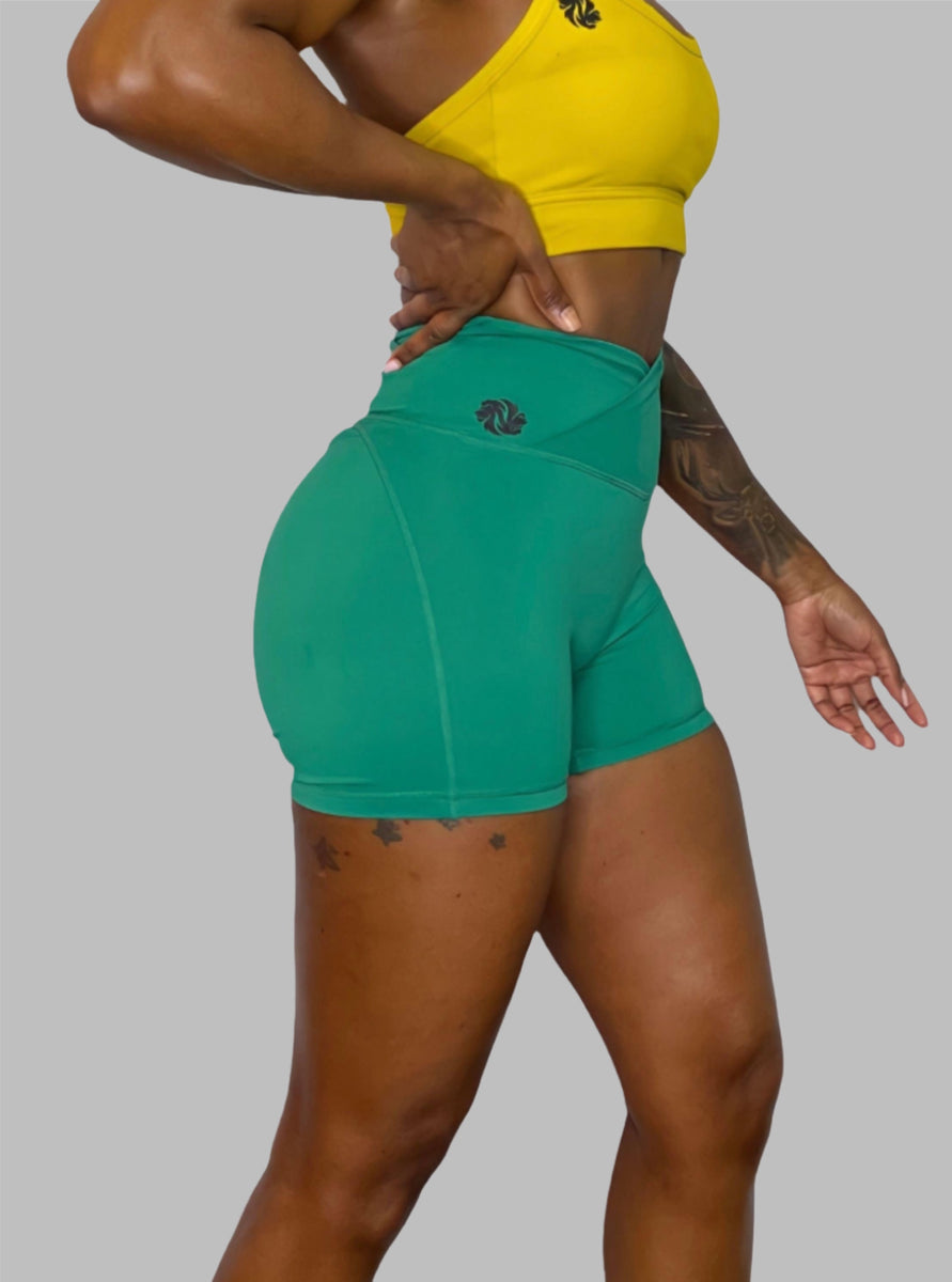 Fearless V-Shorts - High Waisted with Pocket | Ecafitness